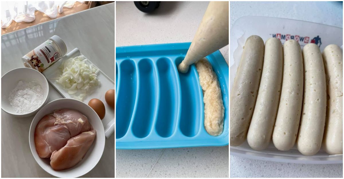 Sosej Ayam Buat Sendiri, Mudah & Sihat Untuk Anak Makan. ‘Confirm’ Tak ...